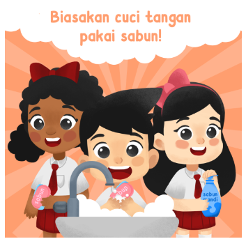 Maksud dari poster tersebut adalah ....